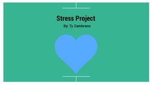 Stress Project at emaze Presentation