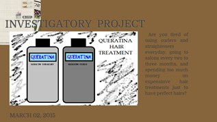 Investigatory Project at emaze Presentation