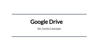 Google Drive at emaze Presentation