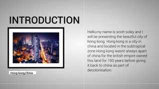 Introduction at emaze Presentation