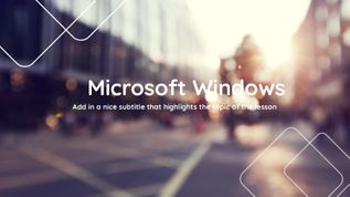 Microsoft Windows at emaze Presentation