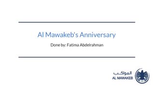 41 Years of Al Mawakeb at emaze Presentation