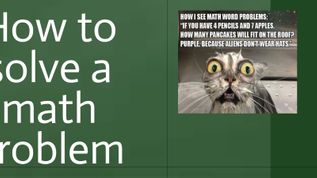 How to solve a math problem at emaze Presentation