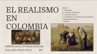 El Realismo en Colombia at emaze Presentation