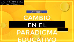 CAMBIO EN EL PARADIGMA EDUCATIVO at emaze Presentation