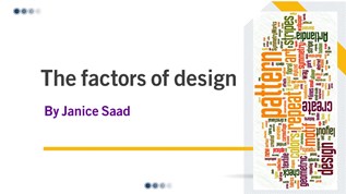 The Factors Affecting Design at emaze Presentation