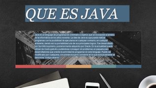 QUE ES JAVA at emaze Presentation