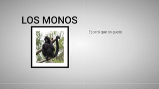 LOS MONOS at emaze Presentation