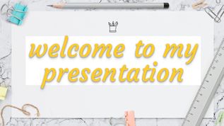 welcome to my presentation at emaze Presentation