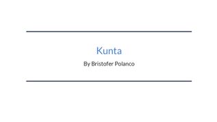 Kunta at emaze Presentation