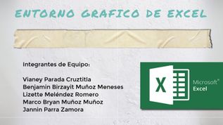 ENTORNO GRAFICO DE EXCEL at emaze Presentation