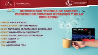 CONFERENCIAS TED-X at emaze Presentation