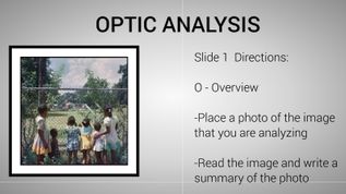 Optic Analysis Slides at emaze Presentation
