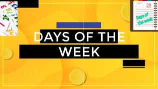 DAYS OF THE WEEK at emaze Presentation
