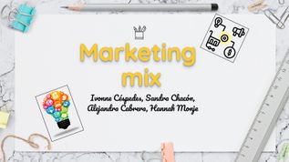 Marketing mix at emaze Presentation