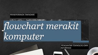 flowchart merakit komputer at emaze Presentation