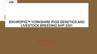 Enviropig™.pptx at emaze Presentation
