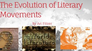 Evolution of Literary Movements at emaze Presentation
