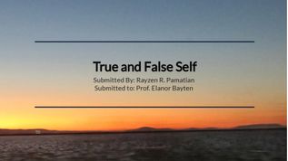 True and False Self at emaze Presentation