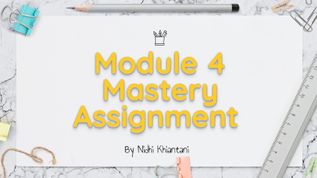 Module 4 Mastery Assignment at emaze Presentation