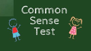 Common Sense Test! at emaze Presentation