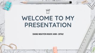 WELCOME TO MY PRESENTATION at emaze Presentation