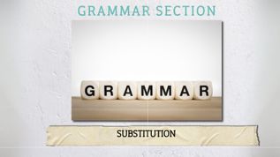 Grammar section at emaze Presentation