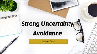 Strong Uncertainty Avoidance at emaze Presentation