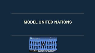 MODEL UNITED NATIONS at emaze Presentation
