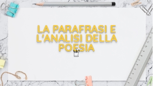 parafrasi e analisi della poesia at emaze Presentation