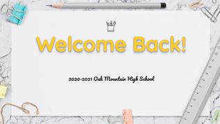 Welcome Back! at emaze Presentation