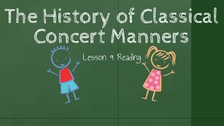 9 The History of Classical Concert Manners at emaze Presentation