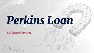 Perkins Loan at emaze Presentation