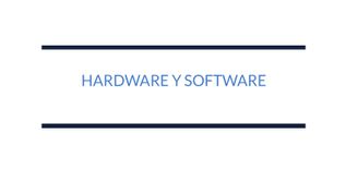 HARDWARE Y SOFTWARE at emaze Presentation