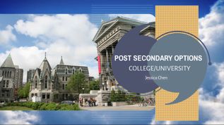 POST SECONDARY OPTIONS at emaze Presentation