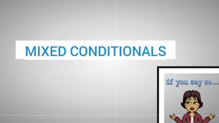 MIXED CONDITIONALS at emaze Presentation