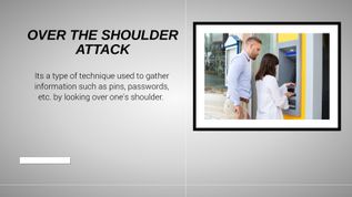 Over the shoulder attack at emaze Presentation