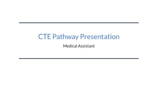 CTE Pathway Presentation at emaze Presentation