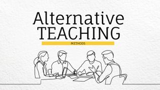 Alternative Teaching Methods at emaze Presentation