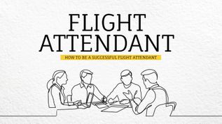 FLIGHT ATTENDANT at emaze Presentation