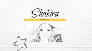 Shakira at emaze Presentation