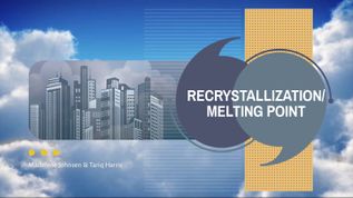 Recrystallization Melting Point at emaze Presentation