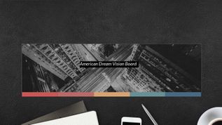 American Dream Vision Board at emaze Presentation