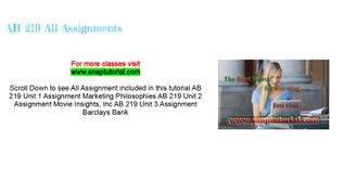 AB 219 Innovative Education snaptutorial.com at emaze Presentation