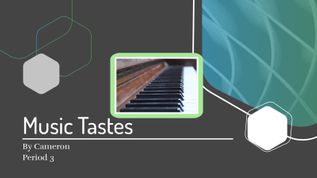 Music Tastes at emaze Presentation