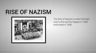 Rise of Nazism at emaze Presentation