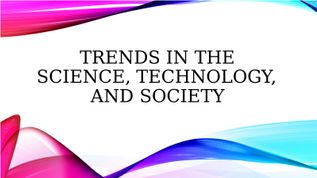 TRENDS IN THE SCIENCE at emaze Presentation