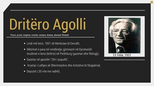 Dritero Agolli at emaze Presentation