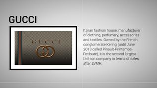 Gucci at emaze Presentation