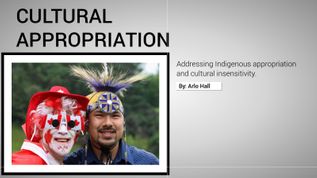 Cultural Appropriation at emaze Presentation
